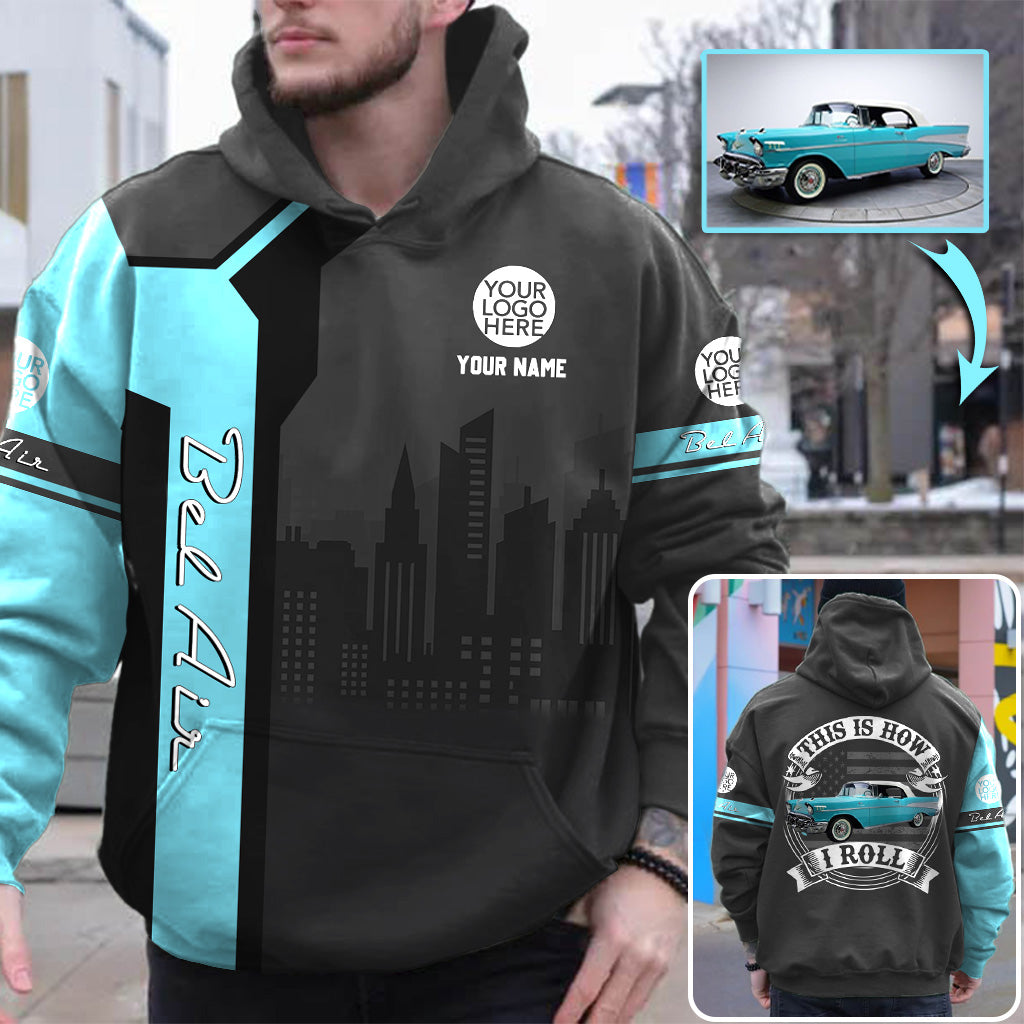 This Is How I Roll - Custom Photo Car Hoodie - Personalized Name Class ...